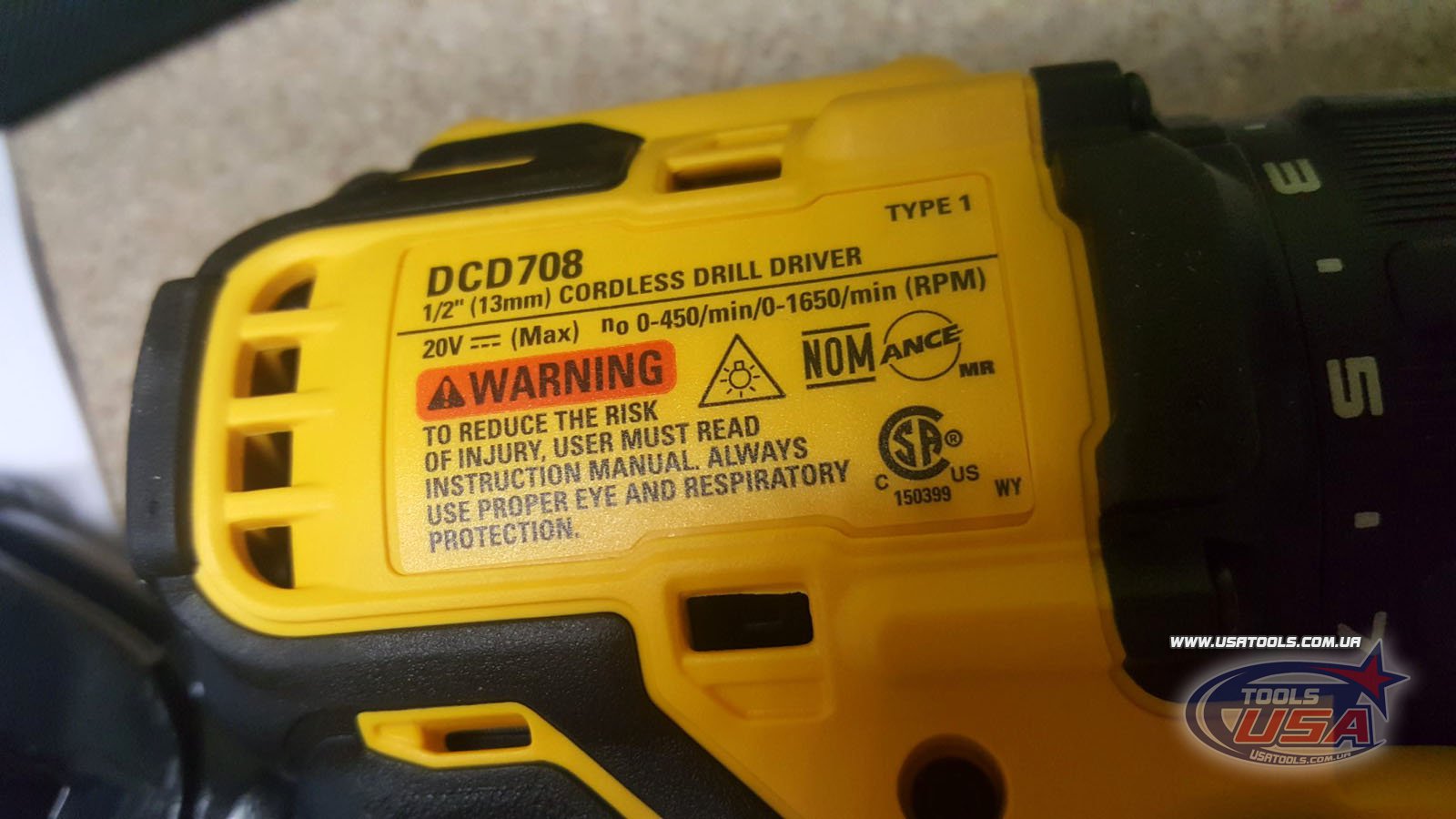 Бесщеточная компактная дрель-шуруповерт 18/20В Li Atomic DeWALT ...